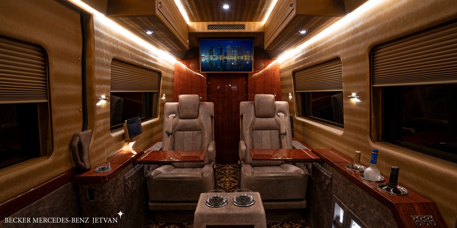 Mercedes-Benz Luxury Sprinter JetVan Conversion Vehicle | Becker ...