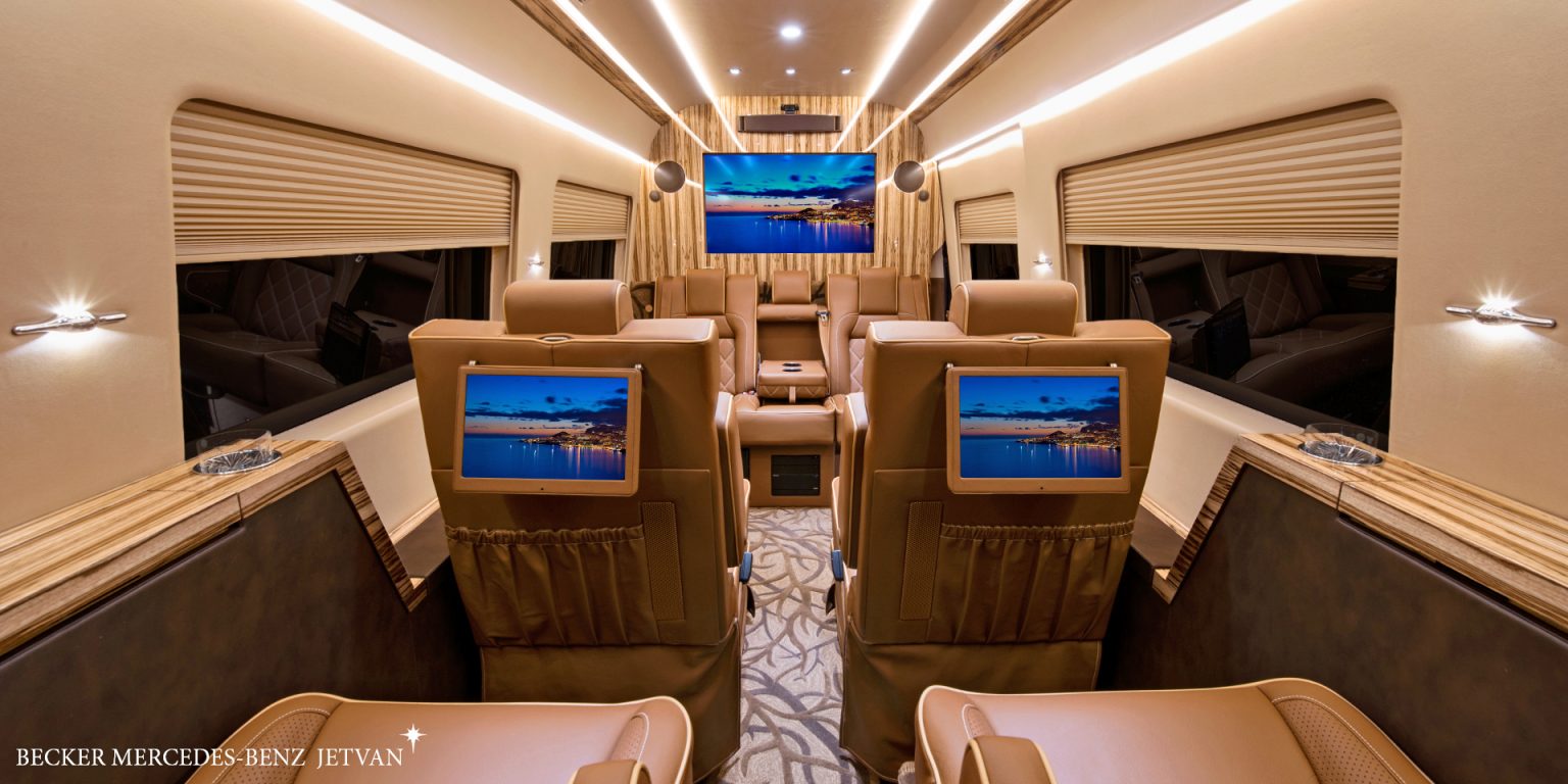Mercedes-Benz Luxury Sprinter JetVan Conversion Vehicle | Becker ...