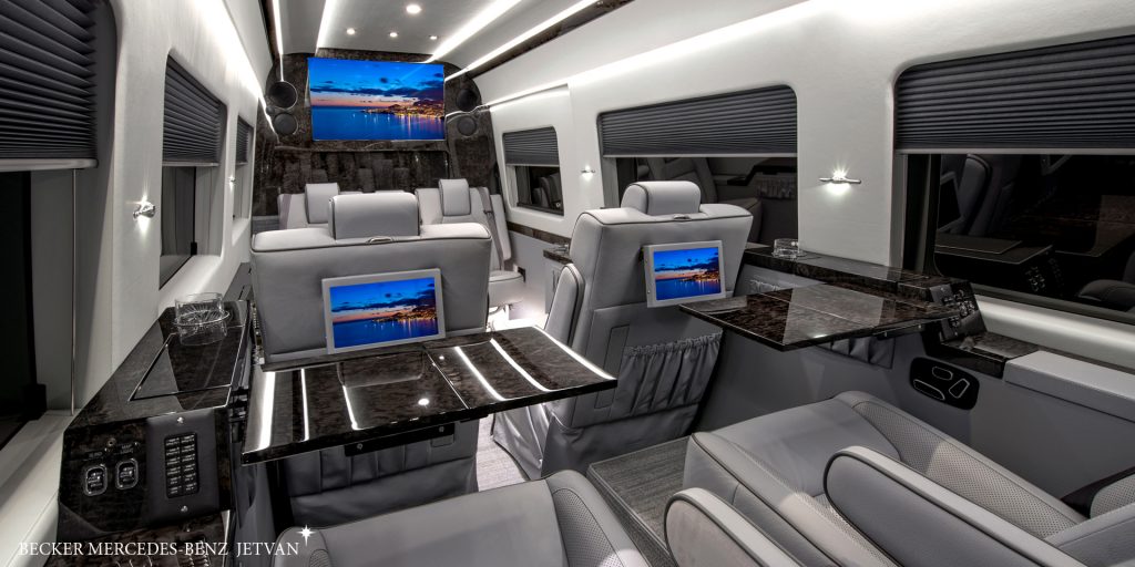 Mercedes-Benz Luxury Sprinter JetVan Conversion Vehicle | Becker ...