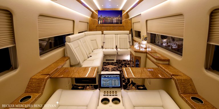 Mercedes-Benz Luxury Sprinter JetVan Conversion Vehicle | Becker ...