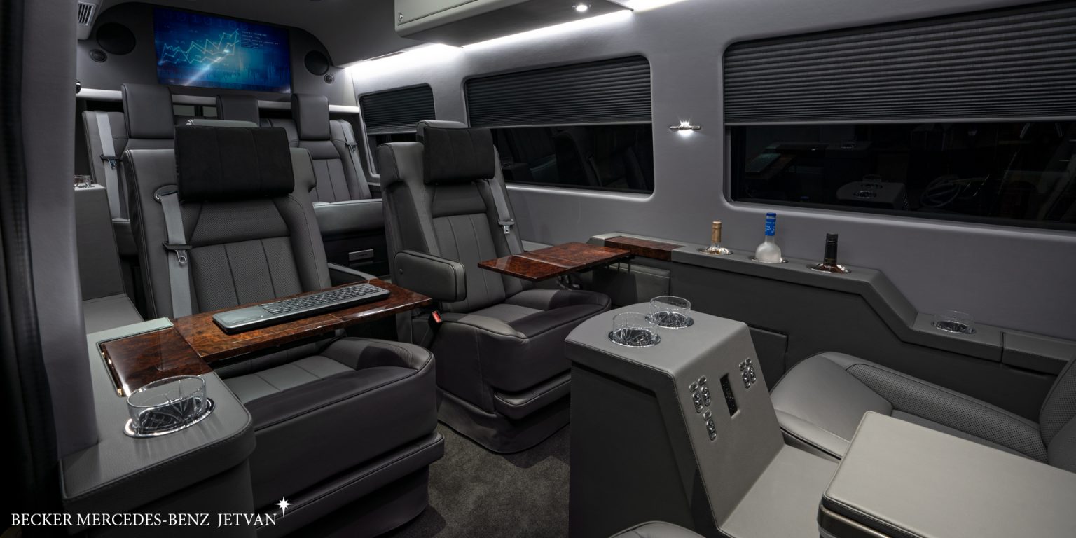 Mercedes-Benz Luxury Sprinter JetVan Conversion Vehicle | Becker ...
