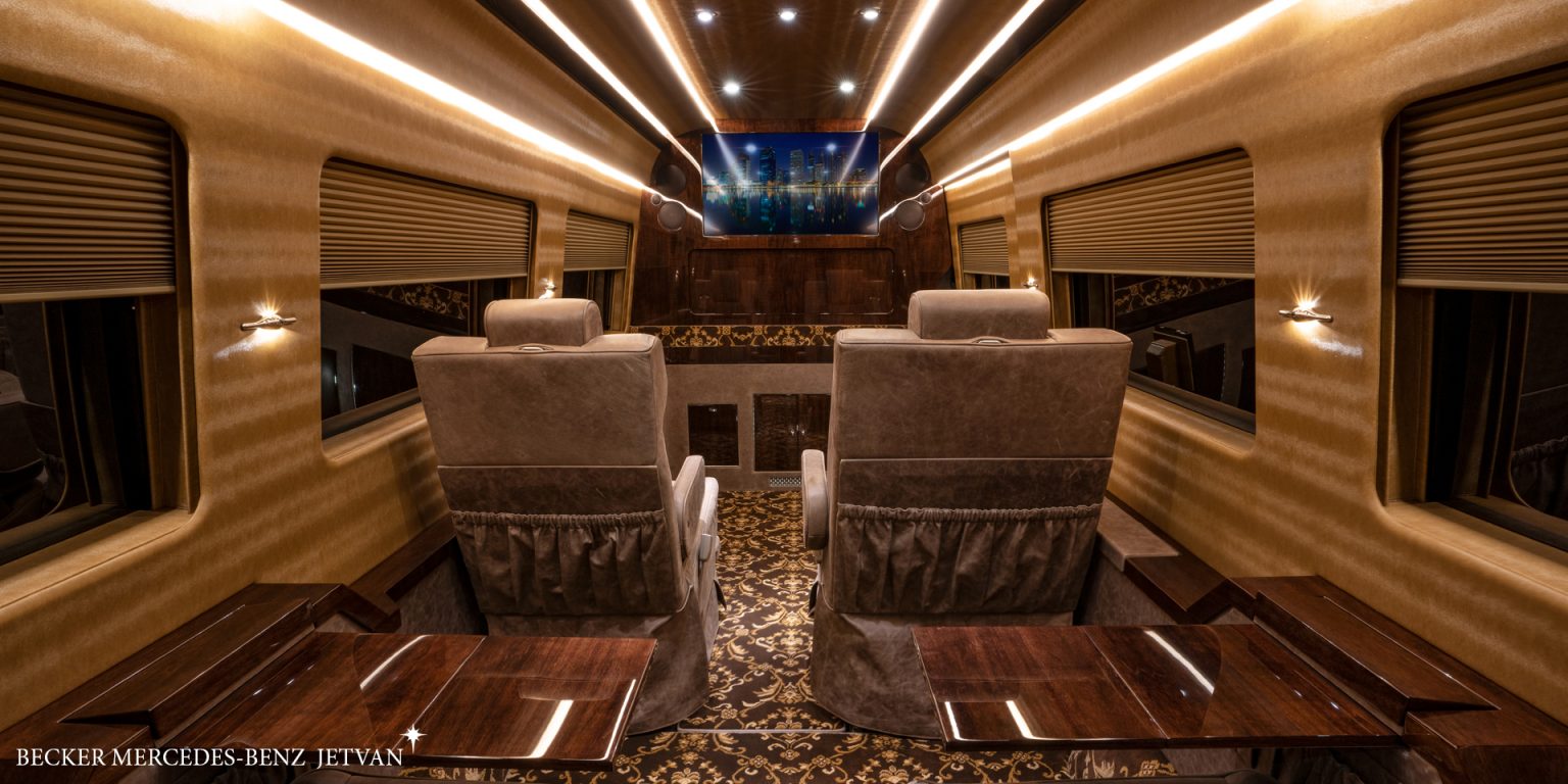 Mercedes-Benz Luxury Sprinter JetVan Conversion Vehicle | Becker ...