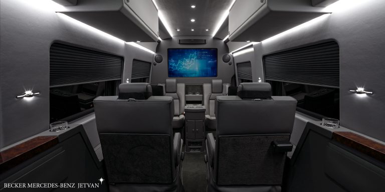 Mercedes-Benz Luxury Sprinter JetVan Conversion Vehicle | Becker ...