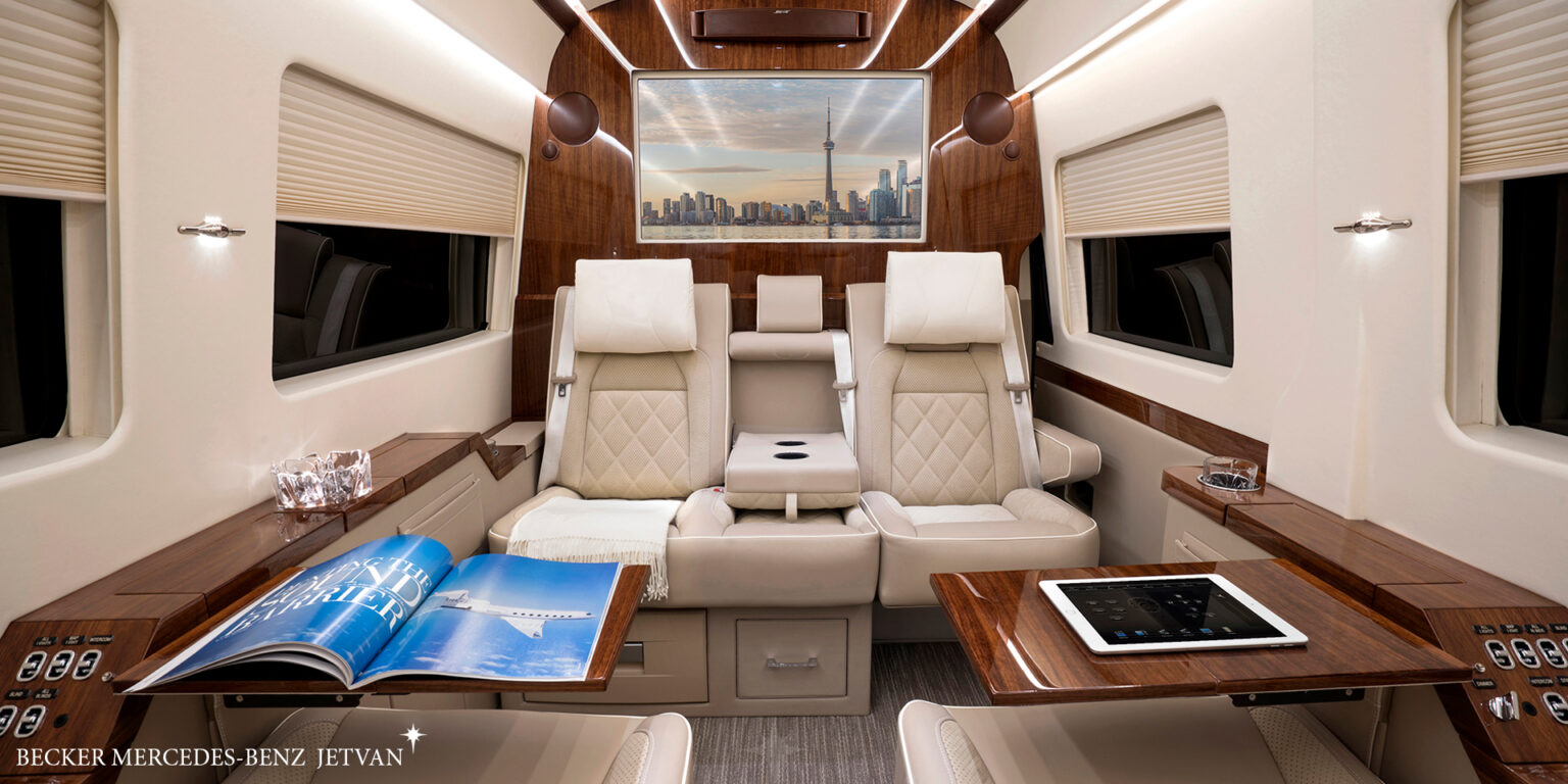Mercedes-Benz Luxury Sprinter JetVan Conversion Vehicle | Becker ...