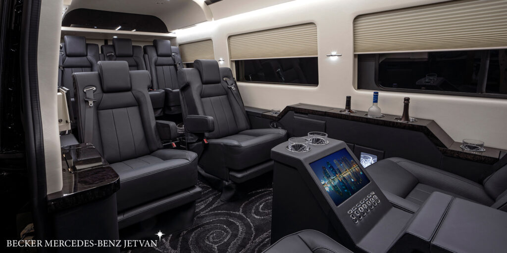 Mercedes-Benz Luxury Sprinter JetVan Conversion Vehicle | Becker ...