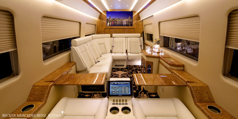 Mercedes-Benz Luxury Sprinter JetVan Conversion Vehicle | Becker ...