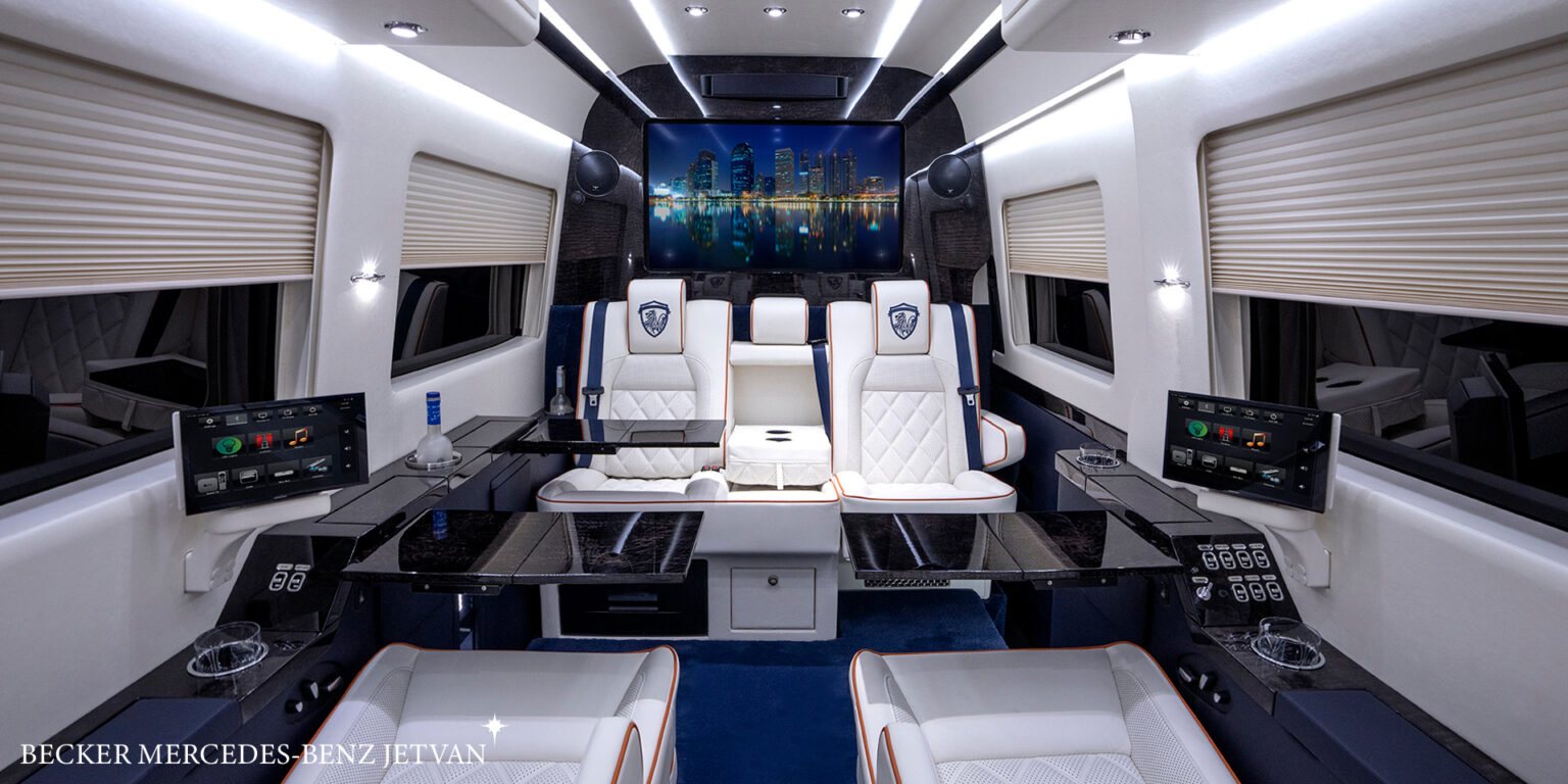 Mercedes-Benz Luxury Sprinter JetVan Conversion Vehicle | Becker ...