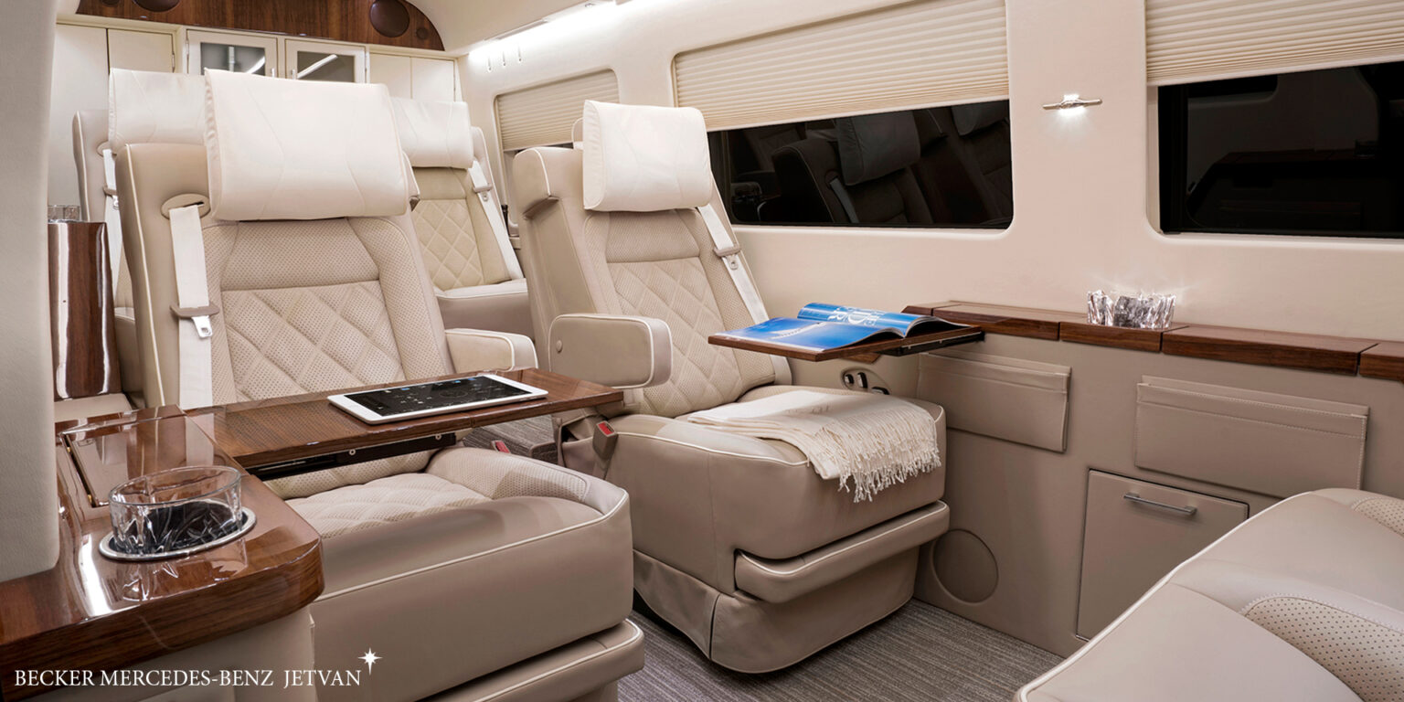 Mercedes-Benz Luxury Sprinter JetVan Conversion Vehicle | Becker ...