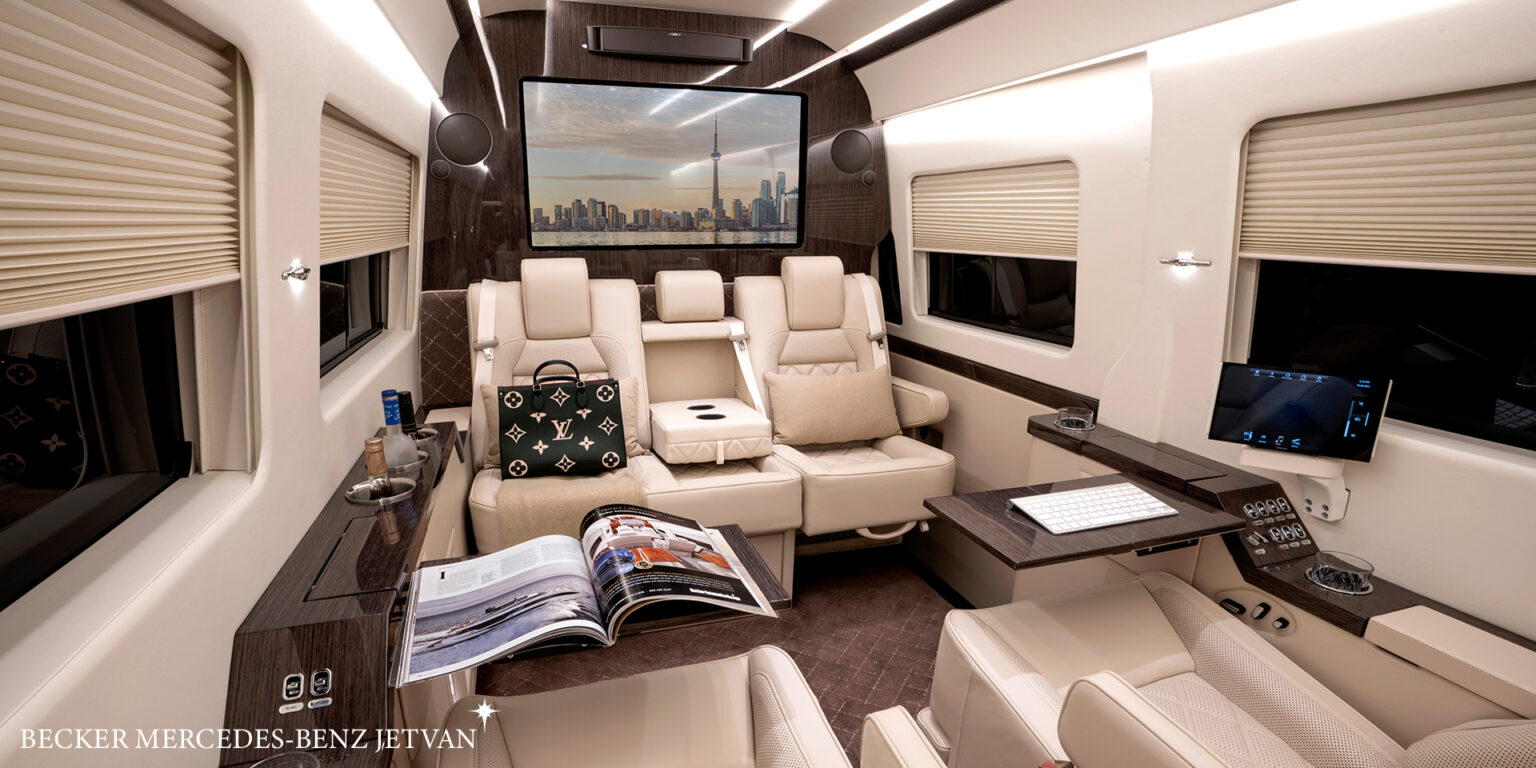 Mercedes-Benz Luxury Sprinter JetVan Conversion Vehicle | Becker ...