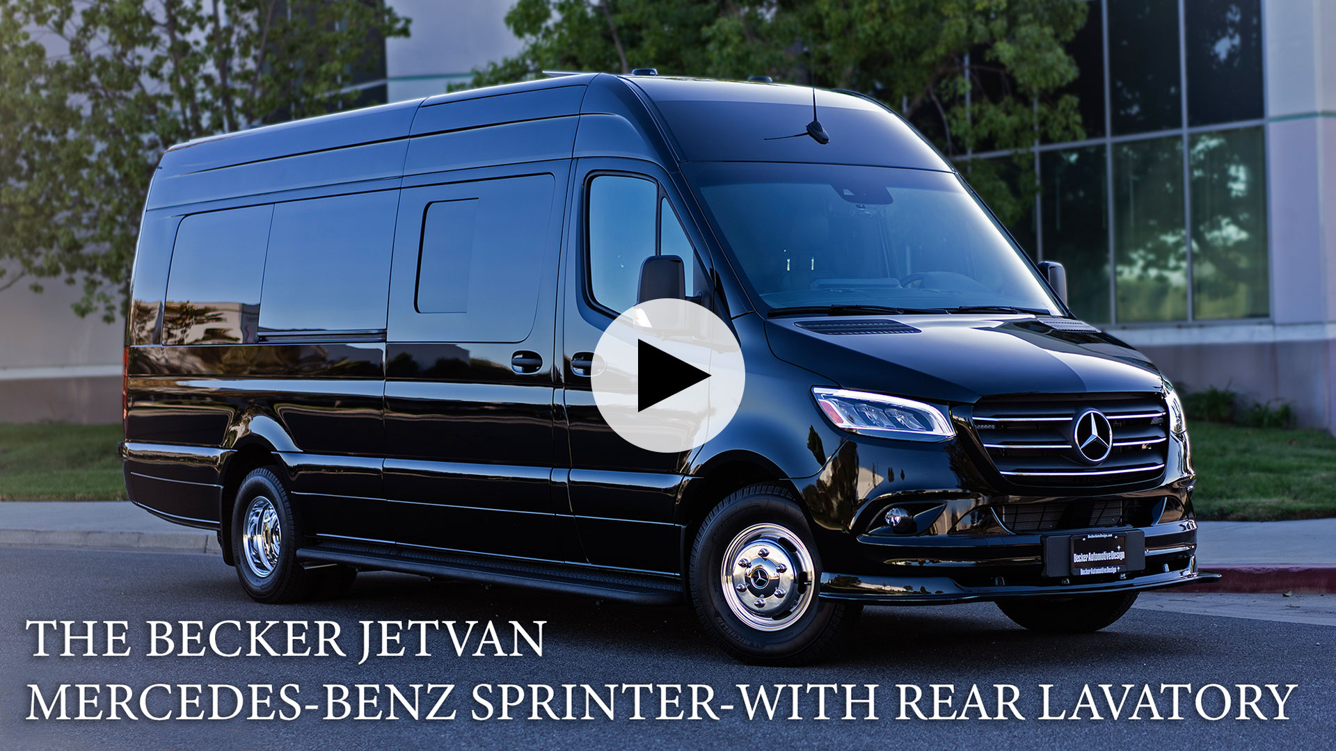 Mercedes-Benz Luxury Sprinter JetVan Conversion Vehicle | Becker ...