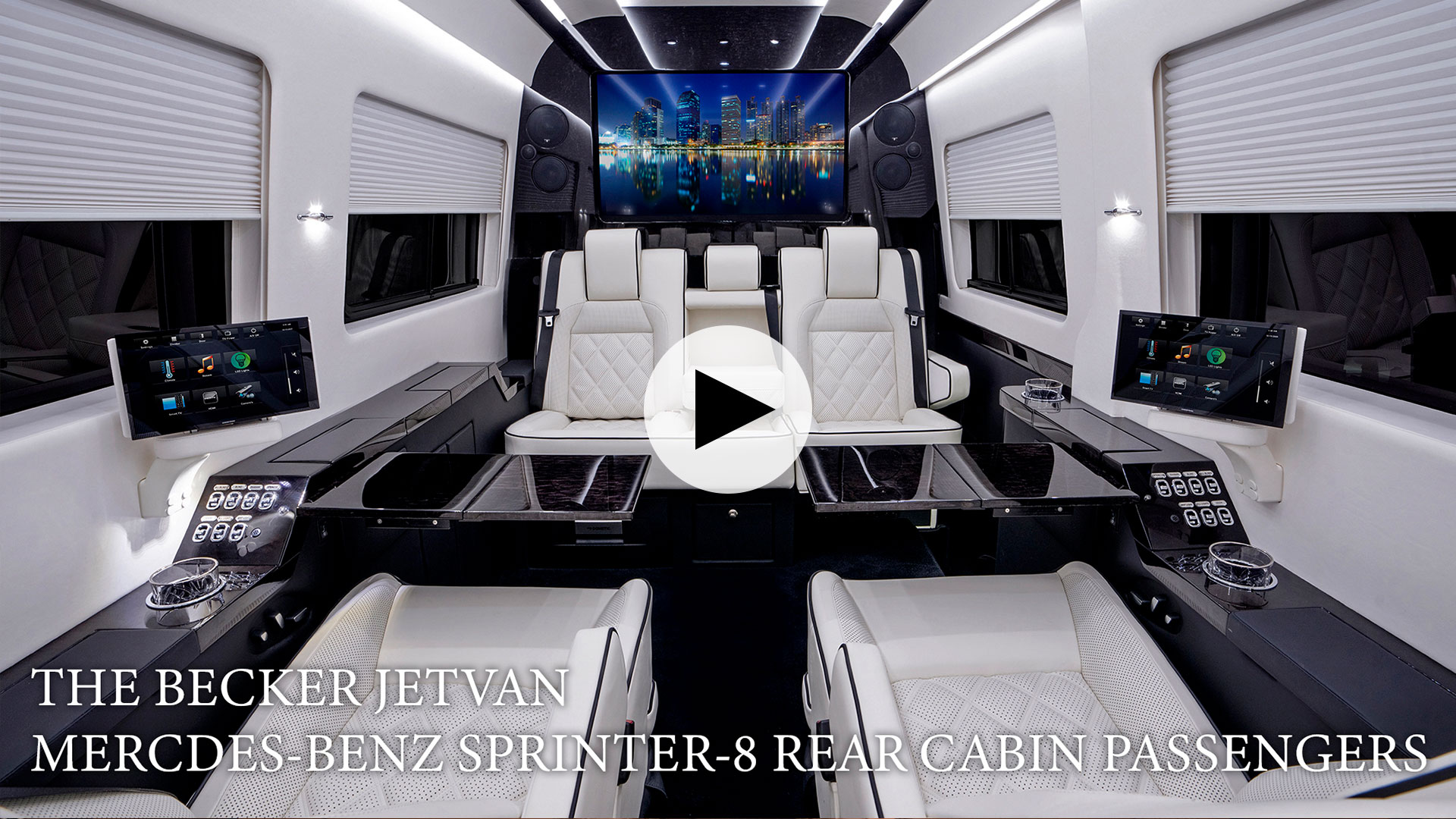 Mercedes-Benz Luxury Sprinter JetVan Conversion Vehicle | Becker ...